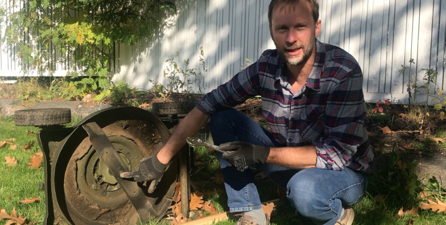 Couper le gazon en quatre - Mjardiner